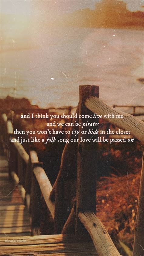 Taylor Swift Seven Lyrics Wallpaper