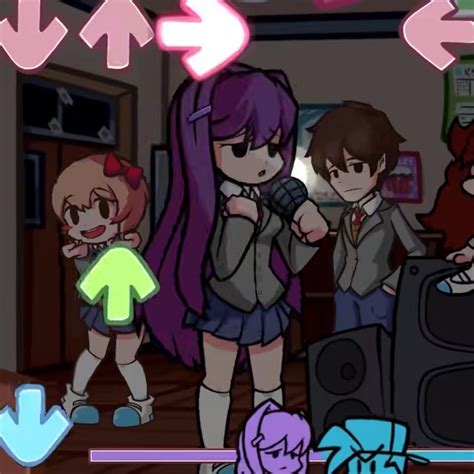 Crucify：yuri Mix Ddto Fnf：doki Doki Takeover 电台节目 网易云音乐