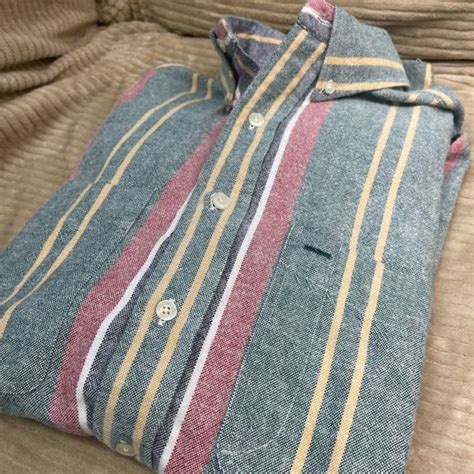 90s Vintage River Brand Mens Medium Button Down Vintage Riverfront