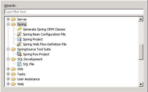 Eclipse Springsource Tool Suite Missing Spring Mvc Project Template Stack Overflow