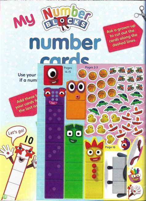 Numberblocks Special Of Cbeebies Magazine Front Cover Magazine Front My Xxx Hot Girl