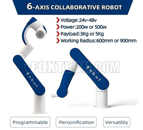 Foxtech 6 Axis Collaborative Robot Arm