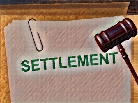 Legal Settlement