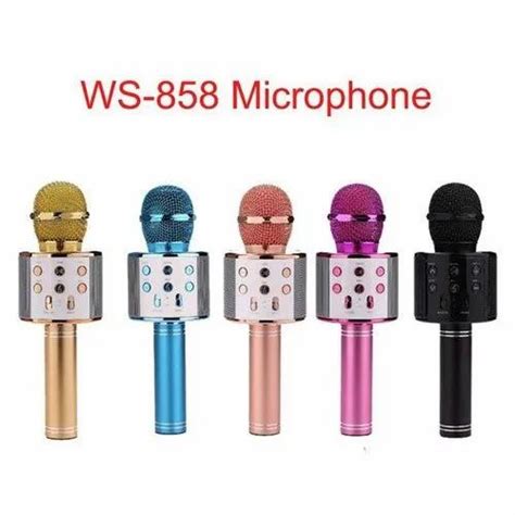 Universal WS-858 Wireless Microphone at ₹ 185/piece in New Delhi | ID ...
