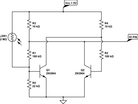 Choosing Voltage Divider Resistor For Ldr Electrical Engineering