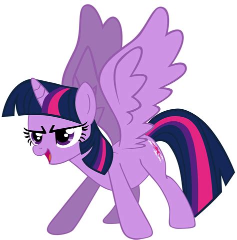Twilight Sparkle With Wings Coloring Page