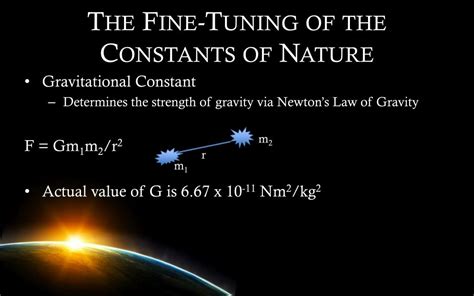 PPT The Fine Tuning Argument PowerPoint Presentation Free Download ID