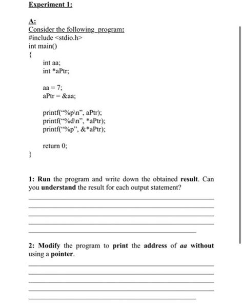 Solved A: Consider the following_program: \#include int | Chegg.com