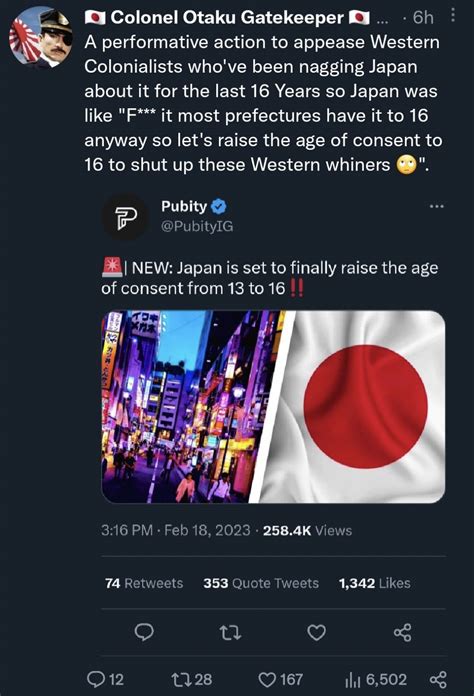 Anime Japan Age Of Consent Increase Know Your Meme