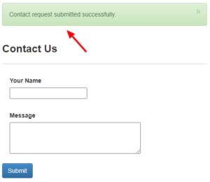 How To Display Messages After Form Submit In Django And Bootstrap