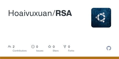 GitHub Hoaivuxuan RSA
