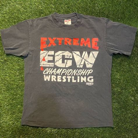 Rare Vintage Ecw “join The Revolution” Shirt Munimorogobpe