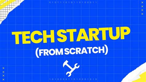 Tech Startup From Scratch Venue Createedit Refactor Youtube