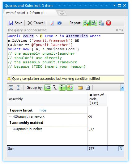Building Cql In Ndepend For Verifying Mvvm Patterns Stack Overflow