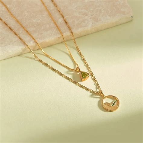 The Air Earth Stone Necklace Thread Seed