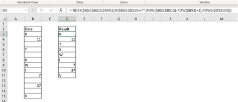 Different Methods To Extract Non Blank Cells From Single Column