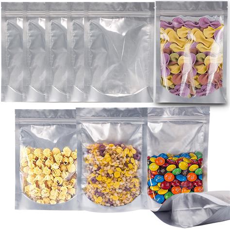 Wisesorb 4x 6 30 Packs Mylar Bags For Food Storage Mylar