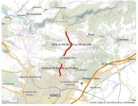 D979 Restriction De Circulation Commune De Sainte Anastasie