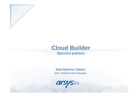 PDF Arsys Cloud Builder Ejercicio Pr Cticofpcloud Es Wp Content Uploads Arsys
