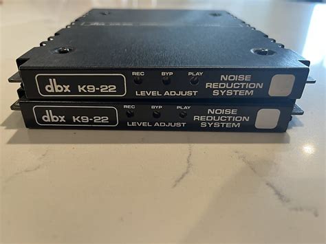 Dbx K 9 Card Pair Counterpart Of Dolby Cat 22 For 360 And 361 Reverb