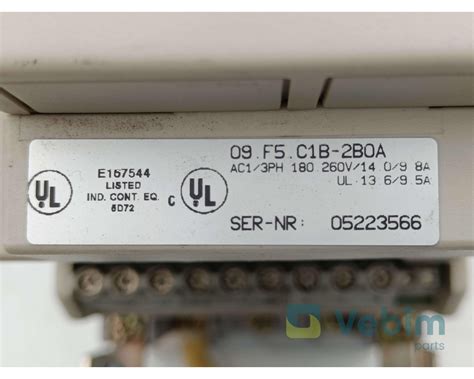 Keb Combivert F5 Frequency Control 3 Phases 2 8kva