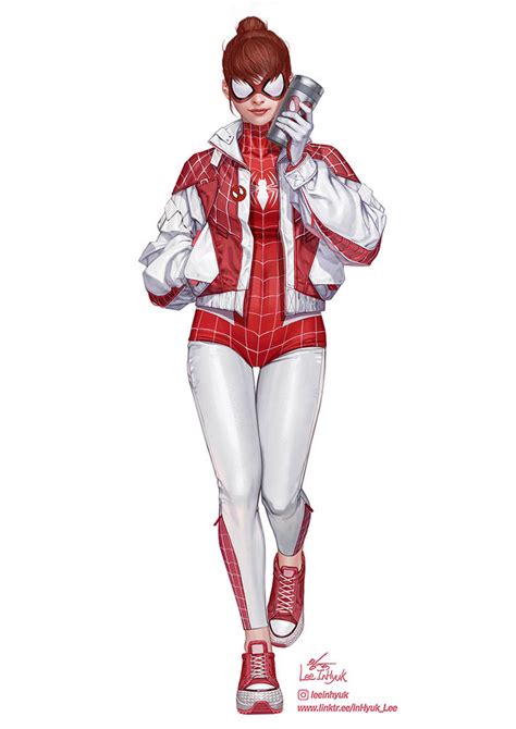 Spinneret Mary Jane Watson Parker By Inhyuklee On Deviantart