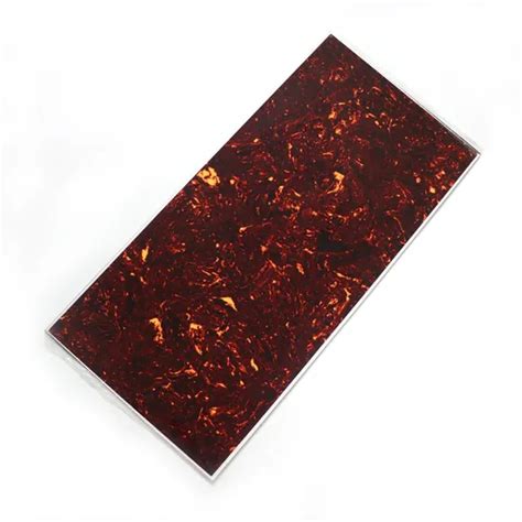 5024cm Celluloid Tortoise Guitar Pickguard Sheet For Diy Cut Guards