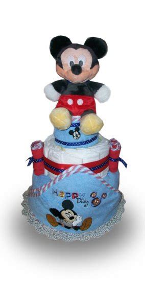 Mickey Mouse Diaper Cake