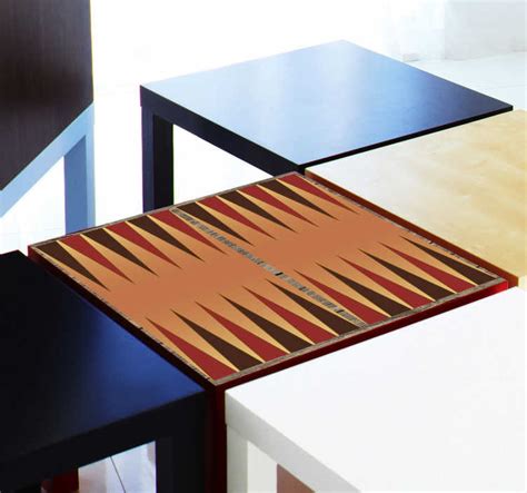 Backgammon Board Furniture Sticker Tenstickers