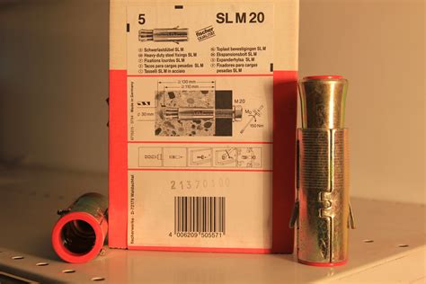 Zarážecí kotva SL M 20