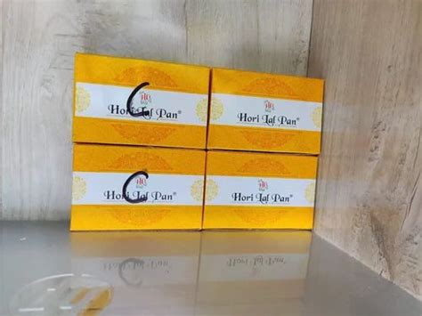 Yellow Hori Lal Pan Hookah Flavor Size 50 Gm At Rs 160piece In
