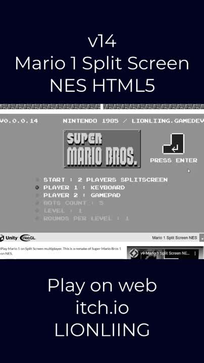 Mostafa Ghasabany On Linkedin Mario Supermariobros Nes Remake Multiplayer Splitscreen