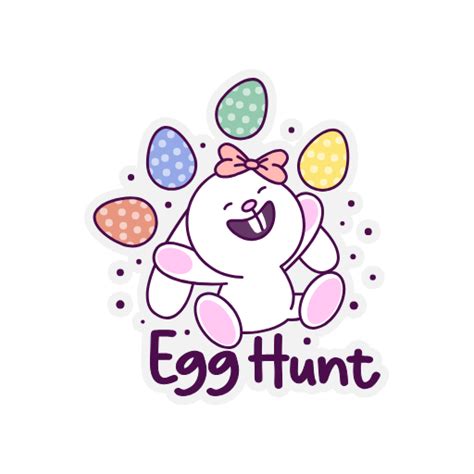 Free Customizable Easter Stickers Dochipo