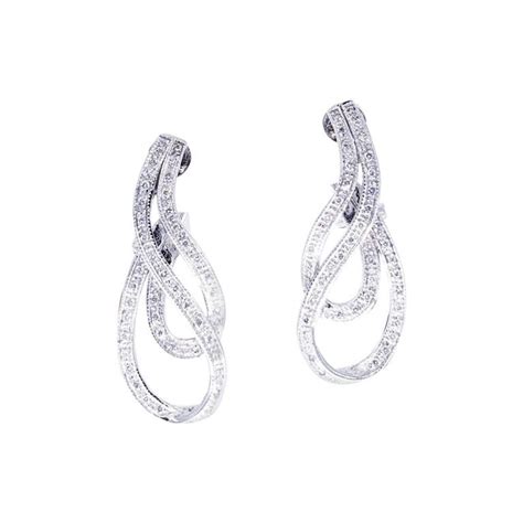 120 Carat Baguette Diamond Earrings At 1stdibs