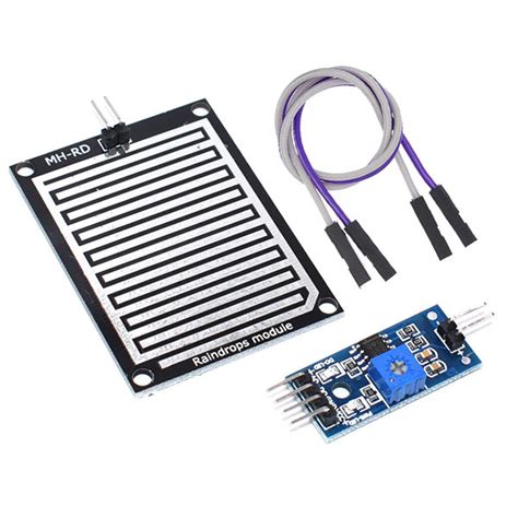 Módulo sensor de lluvia y gotas de agua YL BricoGeek BricoGeek com