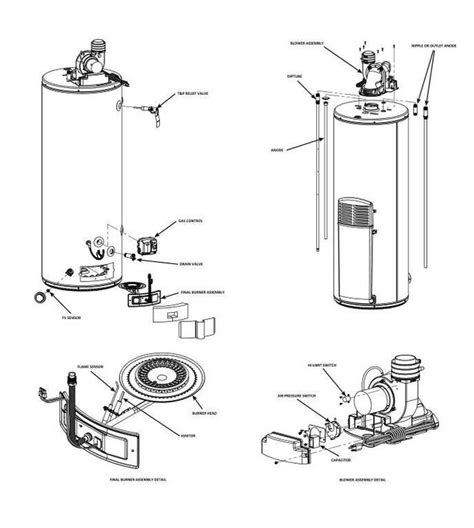 Gas Water Heater Parts