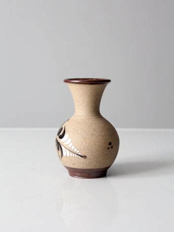 Vintage Tonala Pottery Vase 86 Vintage