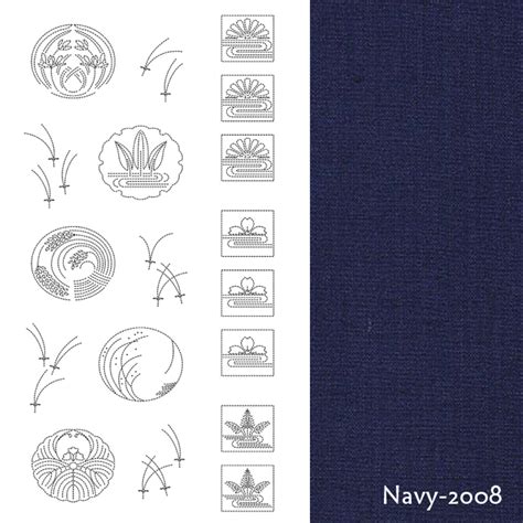 Sashiko Pre Printed Design Panel Range Every Sewer Needs