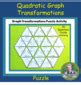 Quadratic Graph Transformations Puzzle Activity By TenTors Education