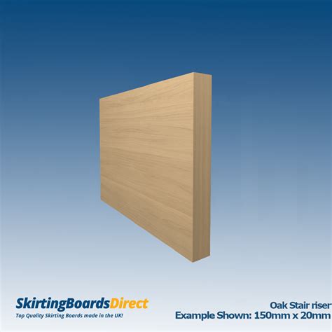 Oak Stair Risers Skirting Boards Direct