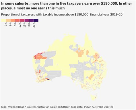 Stage Three Tax Cuts The Suburbs That Benefit The Most And The Least