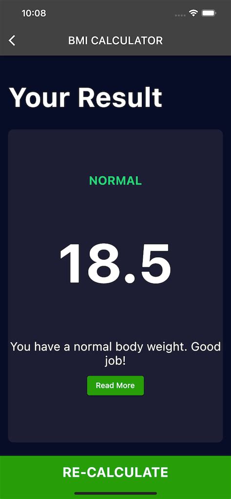 github zehr0 overweight a flutter app bmi calculator