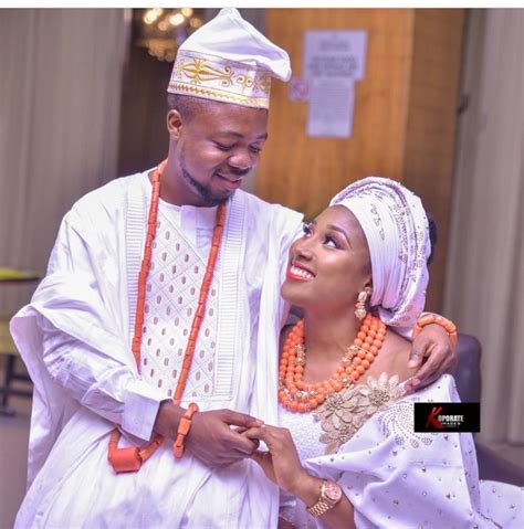 Fliptyce And Halima Bello Osagies Wedding Pictures In Benin