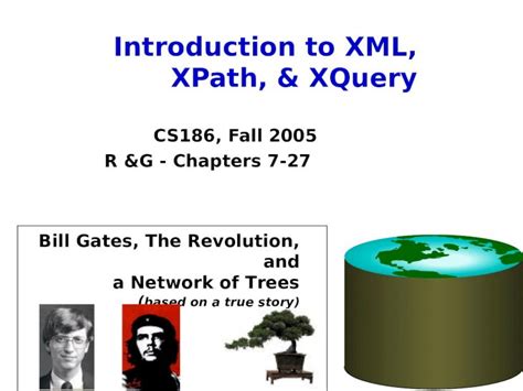 Ppt Introduction To Xml Xpath And Xquery Dokumentips