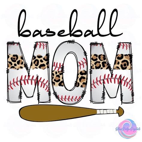 Baseball Mom Png Baseball Sublimation Designs Downloads Mom Sublimation
