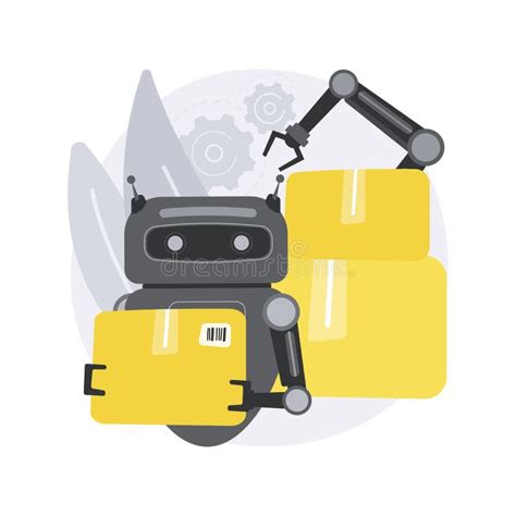 Labor Substitution Abstract Concept Vector Illustration Stock Illustration Illustration Of