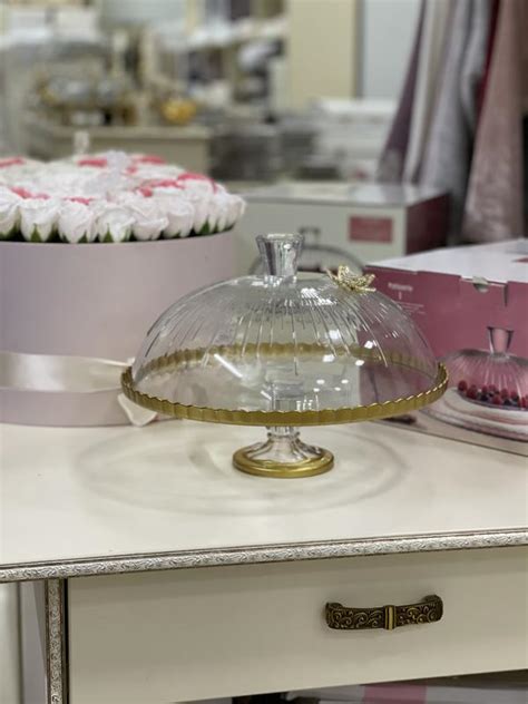 Новинка тортівниця з кришкою 🦋 — ціна 2100 грн у каталозі Тортівниці Купити товари для дому та