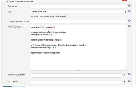 error sonarqube server [ localhost 9000] can not be reached