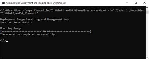 Creating Custom Windows Pe From Adk 1903 Labdemo