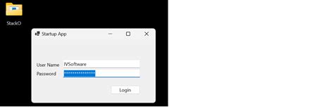 C Settings Dont Appear On Windows Startup Stack Overflow
